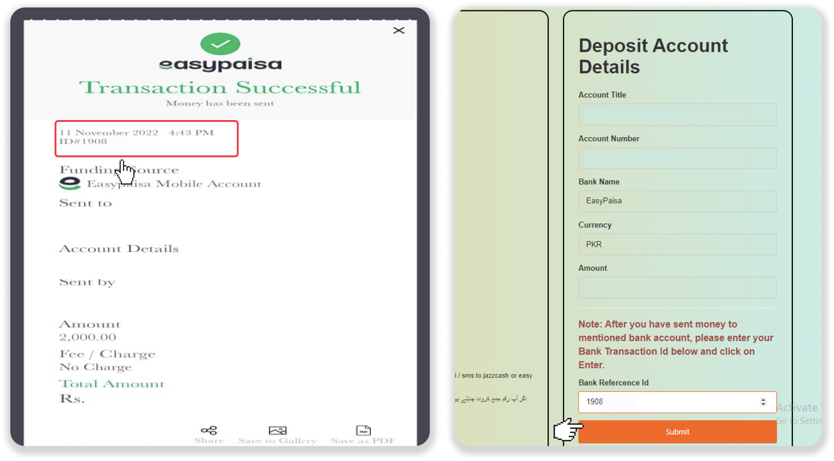 Pakistan (Easypaisa) – Binomo help center