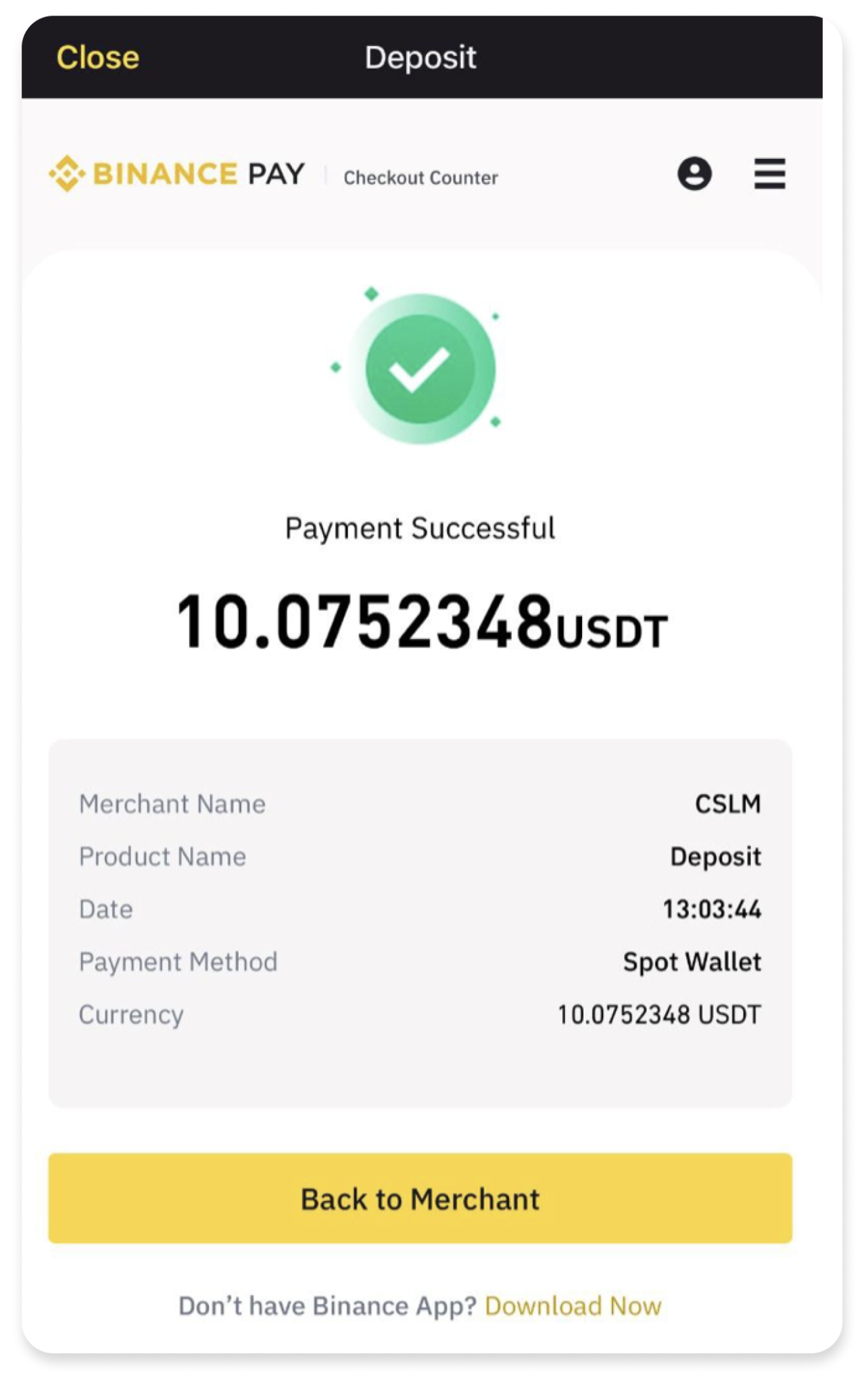 Binance Pay – Binomo help center