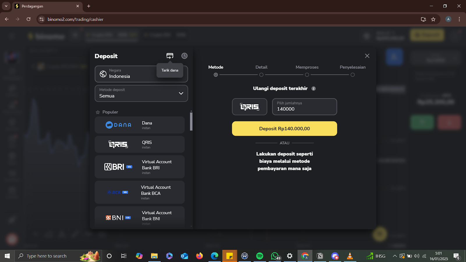 DANA Wallet (Indonesia) – Binomo help center